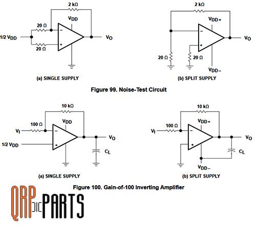 TLC271CP Programmable Low-Power Operational Amplifier - QRPparts